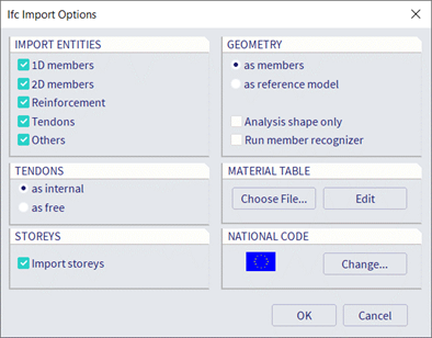 IFC to SCIA analytical model using import and BIM toolbox (FAQ)